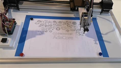 Adacore On Linkedin Adacore Microchip Drawing Robot Programmed In Ada And Ravenscar
