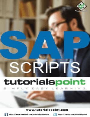 Fillable Online SAP Scripts Tutorial And SAP Script Program SAP Online Tutorials Fax Email