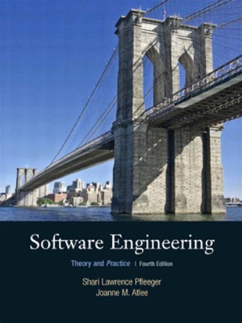 cap2 software engineering theory and practice fourth edition pfleeger