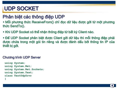 Ppt Udp Socket Programming Powerpoint Presentation Free Download Id 4770069