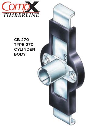 Compx Timberline Double Drawer Side Mounted Gang Lock Cb 270