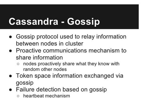 Cassandra Overview