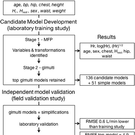 steps from variable selection to model validation nine variables are