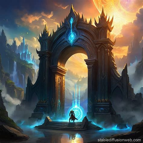 Dark Portal from Warcraft | Stable Diffusion Online