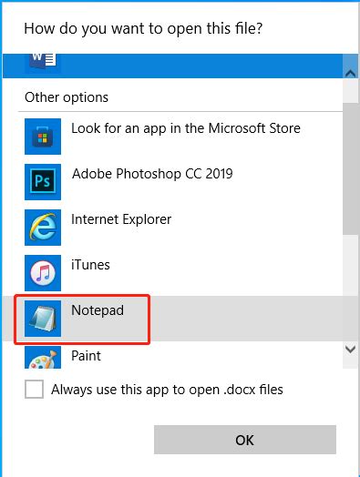 Word Isnt Default Program For Viewing And Editing Documents Minitool