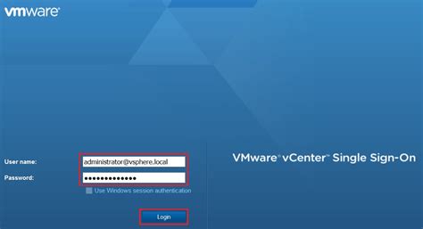 Reset Vcenter Sso Administrator Password Vsphere 65 By Default