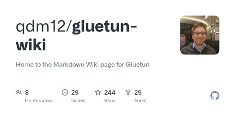 Issues Qdm Gluetun Wiki GitHub