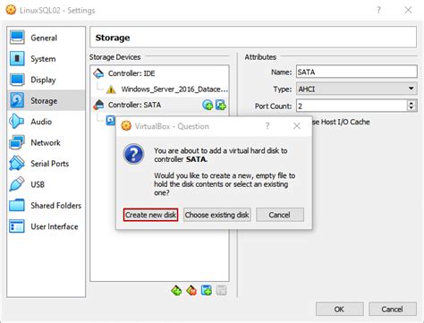 move sql databases to a different mount point create a new mount point