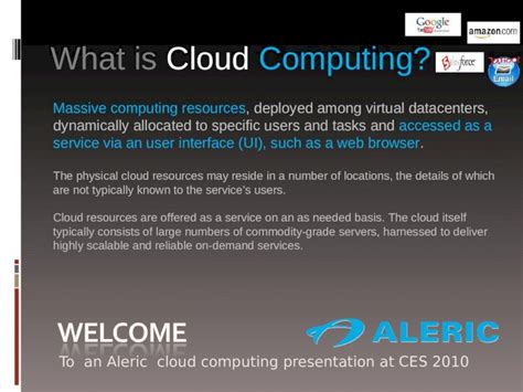 ppt what is cloud computing massive computing resources deployed