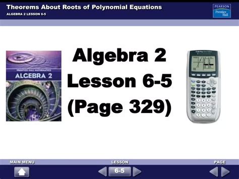 PPT Theorems About Roots Of Polynomial Equations PowerPoint Presentation ID