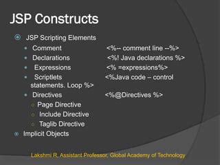 Jsp Presentation PDF