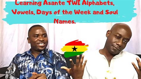 Learning TWI The Fun Way Lesson Learning TWI Alphabets Days Of The Week And Soul Names