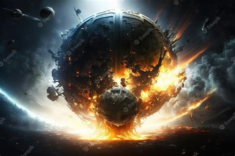 Premium Photo Space War Human And Alien In Outer Space For Star Colony