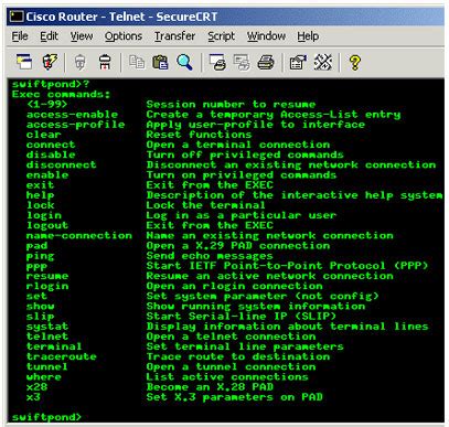CCNA Exam Entering A Cisco Router S User Mode