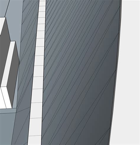 Intersecting Plane Against A Curved Surface Comes Out Very Jagged Pro Sketchup Community