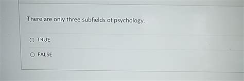solved there are only three subfields of