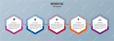 Premium Vector Business Hexagon Timeline Infographic Icon Designed For Abstract Background