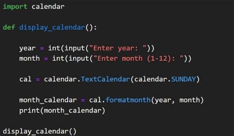 Oleksandr Soloviov On Linkedin Calendar Month Using Python