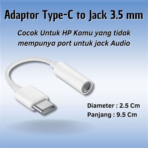 Jual SAMBUNGAN JACK AUDIO HEADSET TIPE C LIGHTNING Adaptor Penghubung Hedset Shopee Indonesia