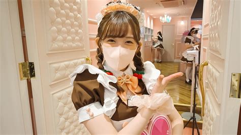 Visiting Japanese Maid Cafe🎀☕️ Home Cafe Akihabara Mizukin Premium Maid Asmr Youtube
