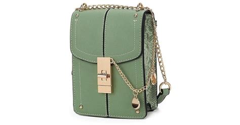 Mkf Collection By Mia K Iona Stylish Crossbody Bag By Mia K In Green Lyst