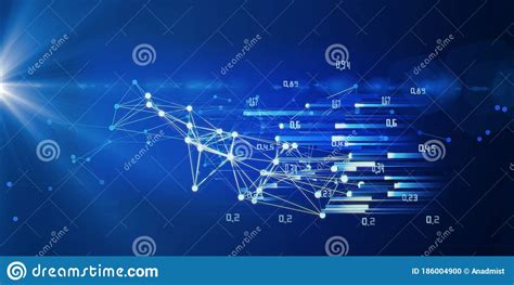 big data abstract modern concept of algorithm making decision