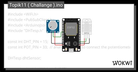 Topik Challange Ino Wokwi ESP STM Arduino Simulator