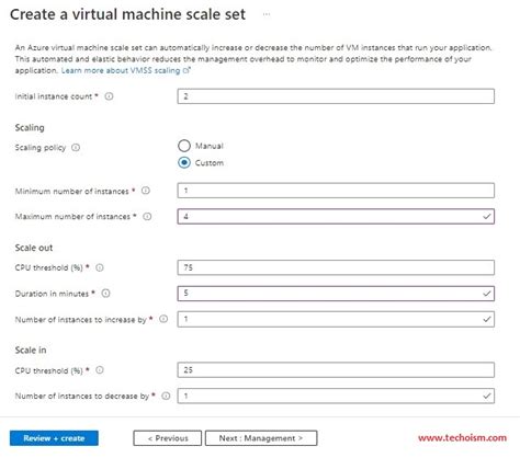Steps To Create Azure Virtual Machine Scale Set