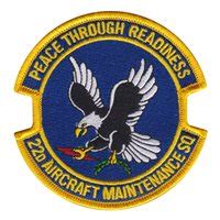 22 Amxs Patches 22nd Aircraft Maintenance Squadron