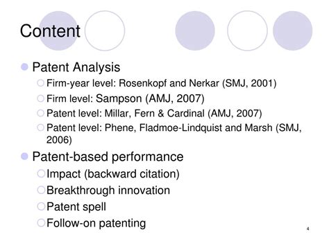 Ppt Patent Analysis Powerpoint Presentation Free Download Id3374365