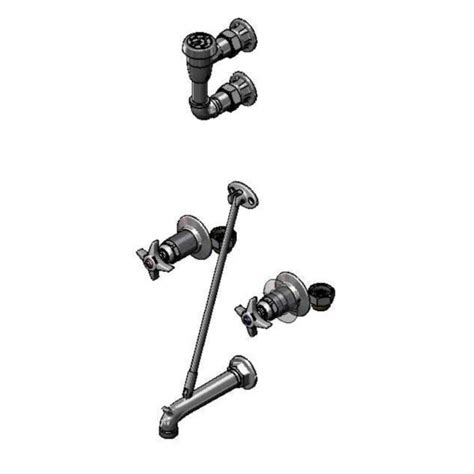 Tands B 0695 Service Sink Fct Concealed Mix Vlv Vac Brkr