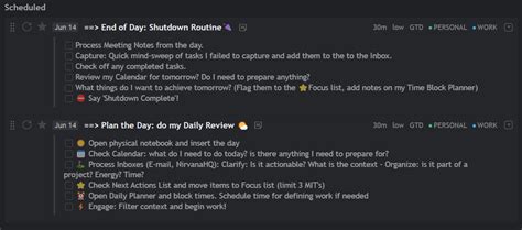 How I Setup Nirvana For Gtd June 2024 — Noisy Deadlines
