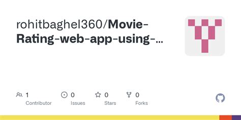 GitHub Rohitbaghel Movie Rating Web App Using React