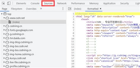 2024最新版javascript逆向爬虫教程 基础篇之chrome开发者工具学习 csdn博客