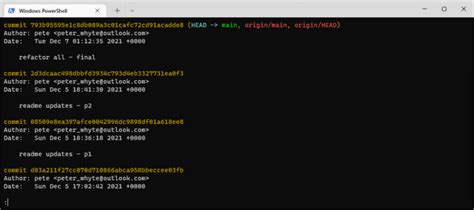 Git Log Show In One Line Oneline Mssql Dba Blog