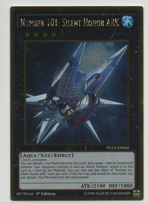 2015 En Number 101 Silent Honor Ark Premium Gold Return Of The Bling