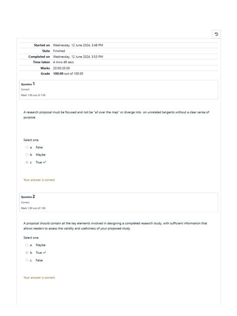 Prelim Lab Quiz 2 Attempt Review Pdf Cognition