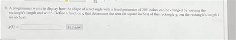 solved b ﻿a programmer wants to display how the shape of a