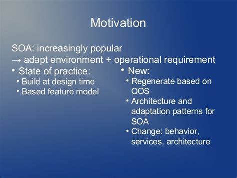 Dynamic Software Adaptation For Service Oriented Product Lines