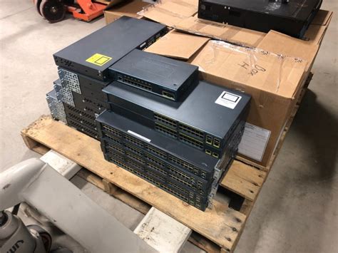 Pallet Of Cisco Networking Equipment For Sale