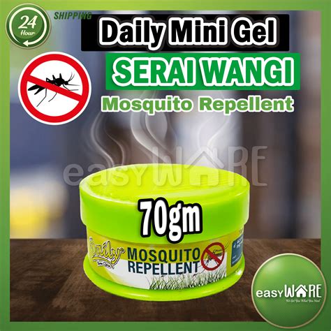 Easyware 2023 Original 100 Daily Mini Gel Lemon Grass Serai Wangi 70