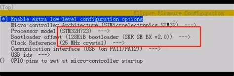 Missing Klipper Firmware Configuration To Flash The Firmware For The