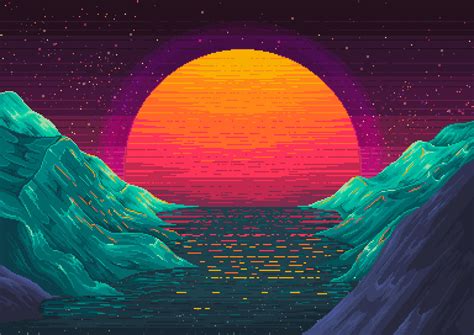 Fondos De Pantalla De Pixel Art Fondosmil