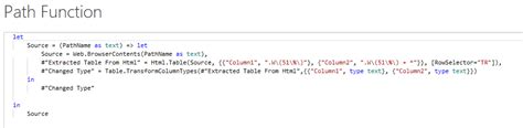 Power BI Power Query M Code Basics Welcome To EPM Strategy