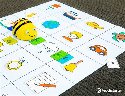 Many Free Bee Bot Mats Bee Bot Mats Beebot Elementary Schools
