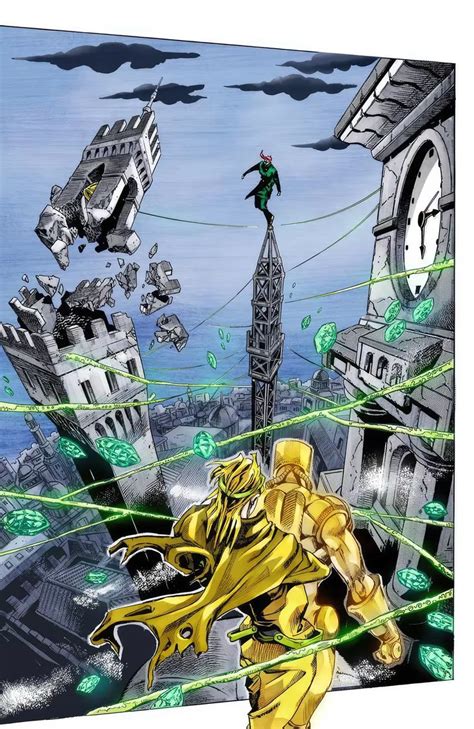 Jojo Wallpaper 20 Meter Emerald Splash Çizim Anime çizimi Anime