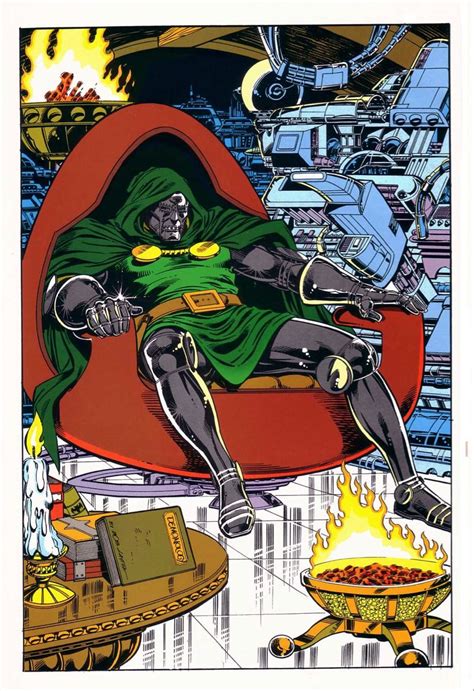 Dr Doom Comic Panel