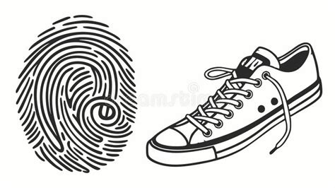 Fingerprint Design Biometric Security Identity And Personal Authentication Vector Design