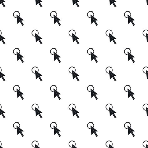 Cursor Clicks On Update Pattern Simple Style 15246520 Vector Art At Vecteezy