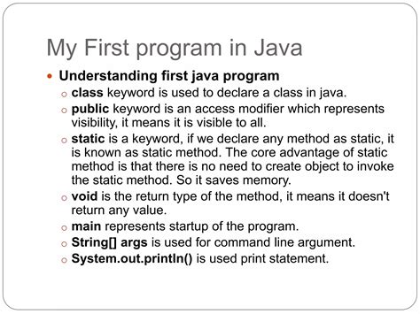 Object Oriented Programming Withjava Ppt